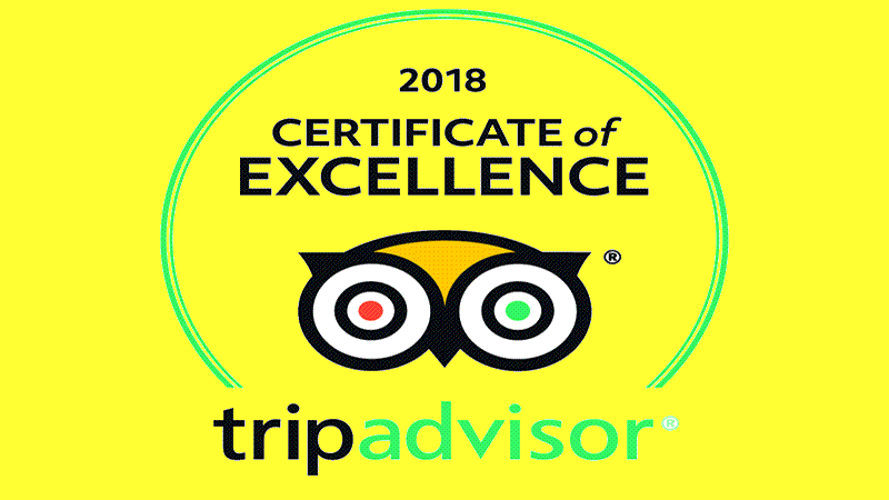 2018 TRIPADVISOR CERTIFICATE OF EXCELLENCE | Bass Online